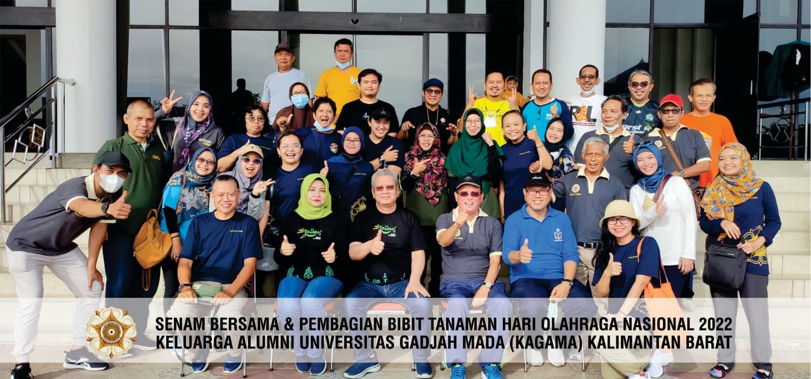 Peringati HAORNAS, Kagama Kalbar Gelar Senam Massal & Bagi-bagi Bibit ... Peringati HAORNAS, Kagama Kalbar Gelar Senam Massal & Bagi-bagi Bibit ...